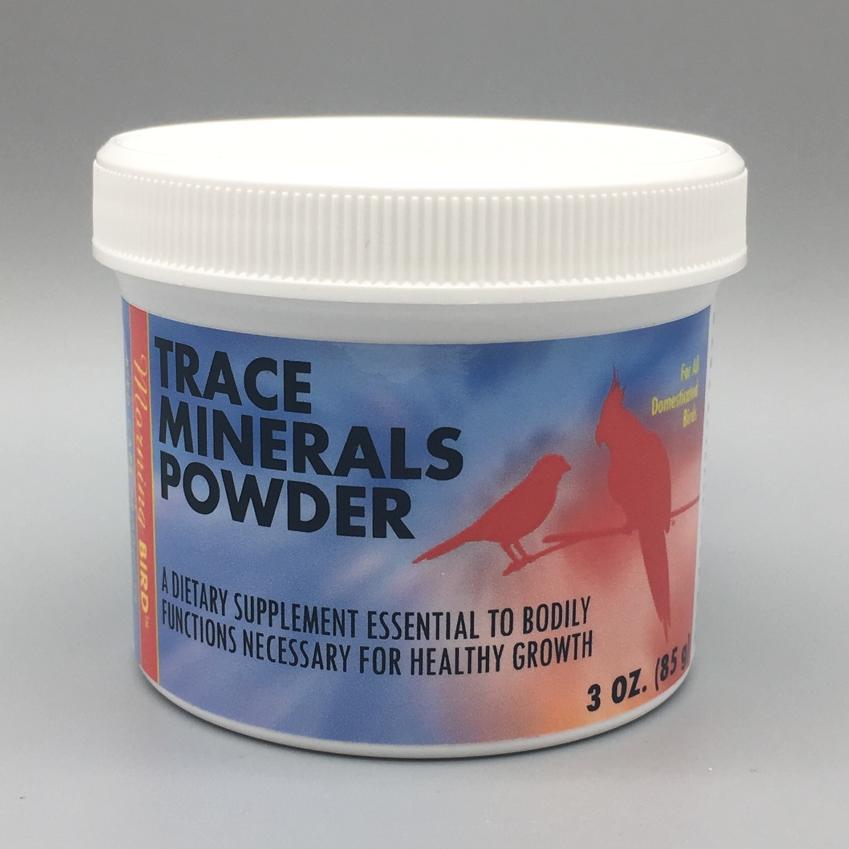 Trace Minerals Powder - Bird Supplement & Vitamins – Morning Bird Products